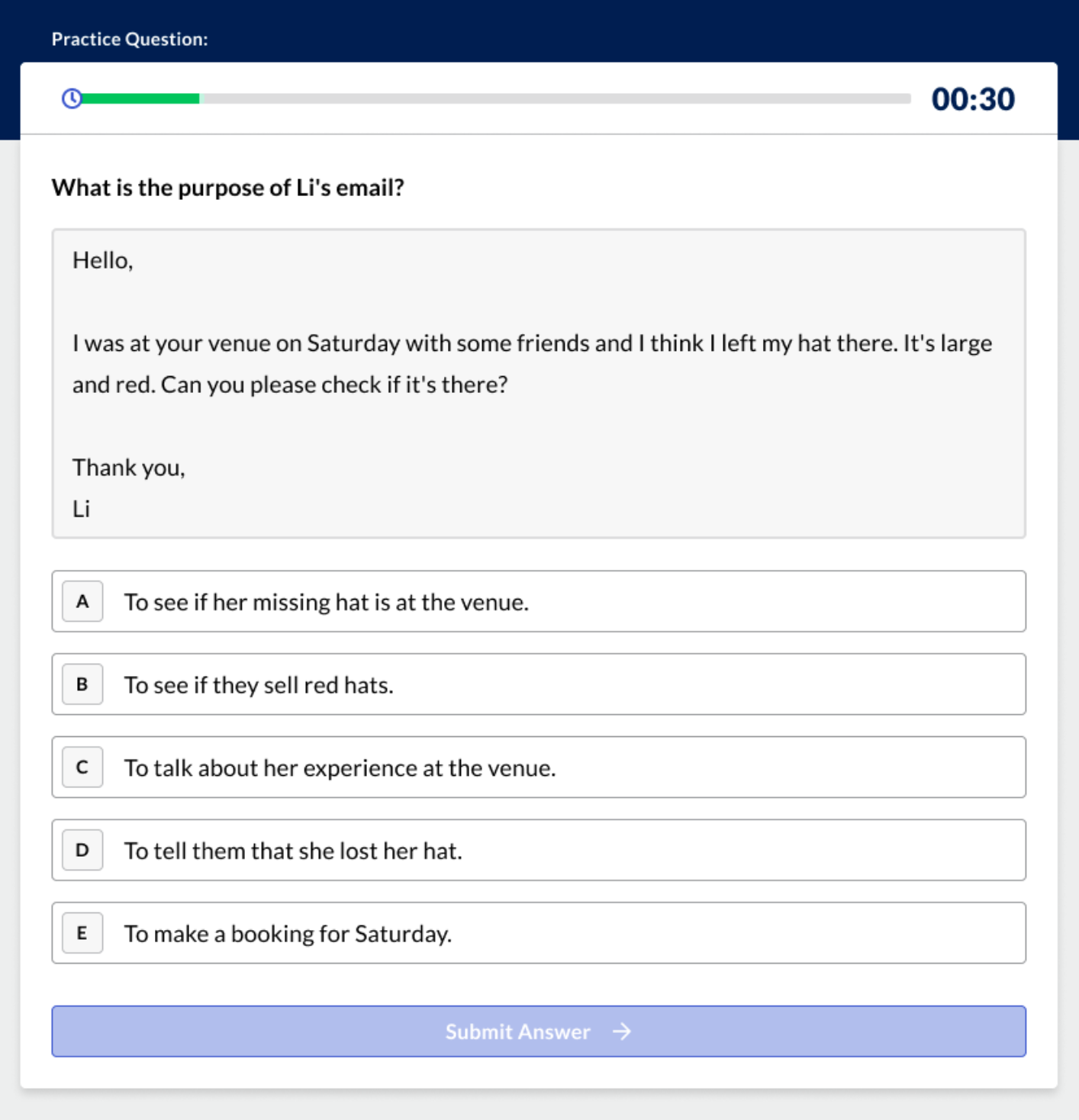 English Language Proficiency Test (CLPT) | Criteria Corp
